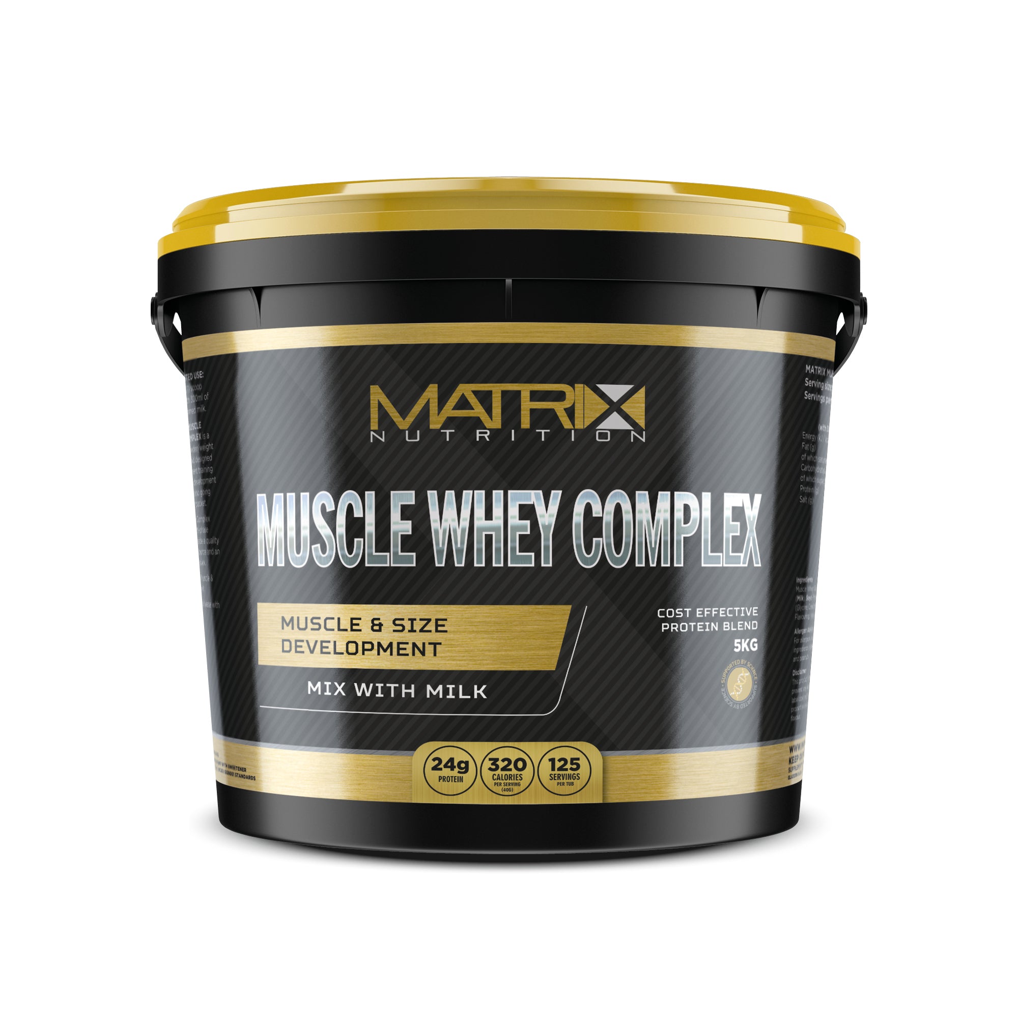 Muscle Whey Complex Protein Powder – Matrix Nutrition